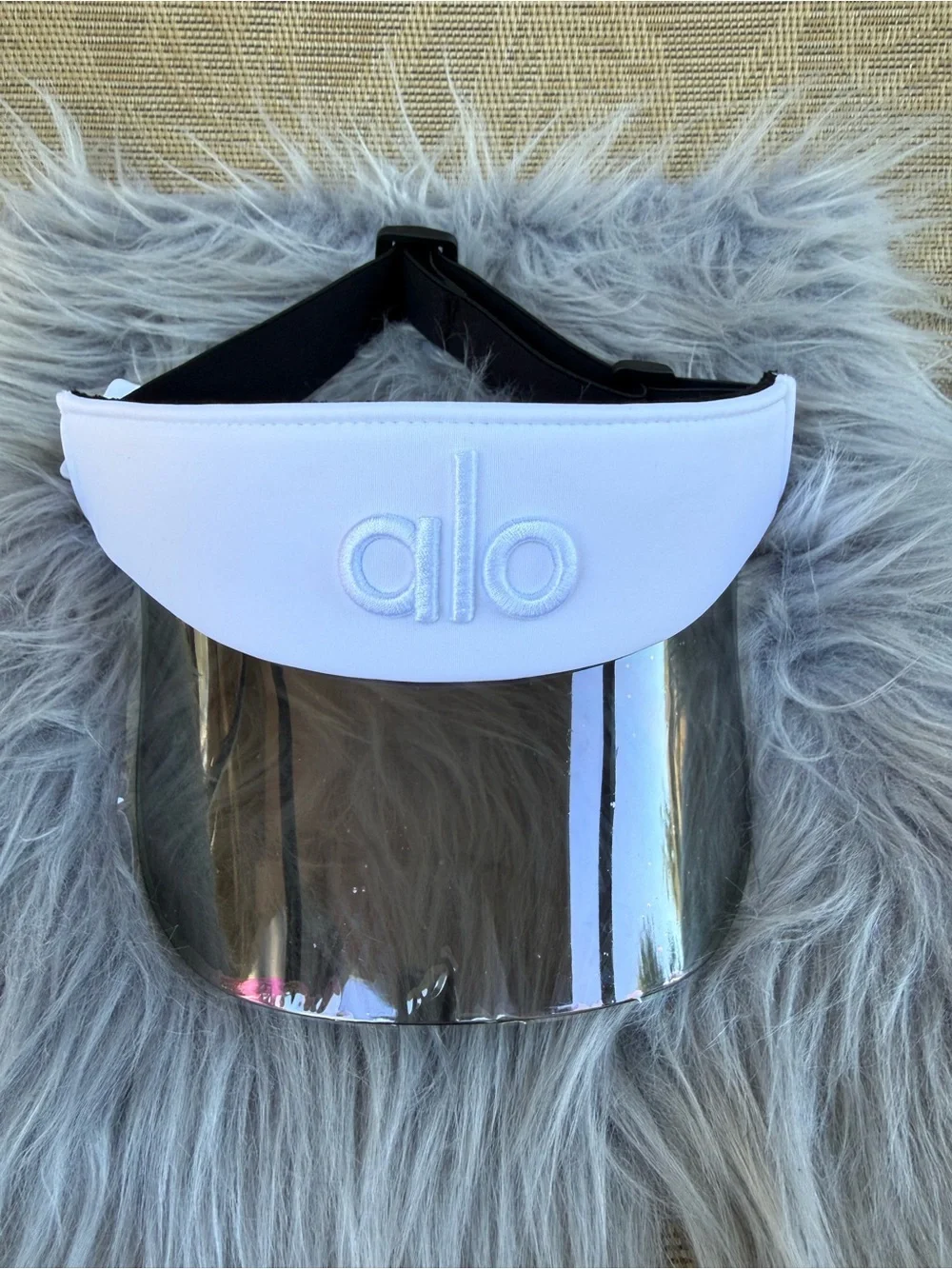 ALO Yoga | Accessories | Alo Airlift Solar Visor In White | Poshmark